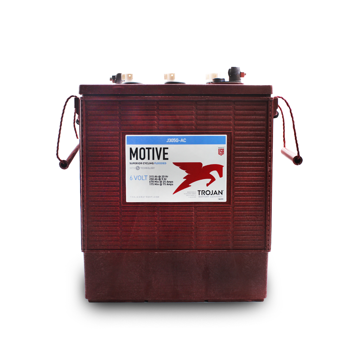 Batería Trojan J305-GAC (6V) 315AH – Jumbo Baterías